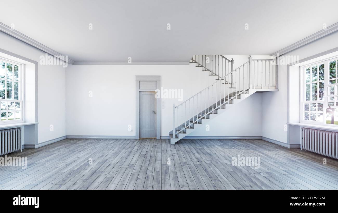 White classic wall background,home interior Stock Photo - Alamy