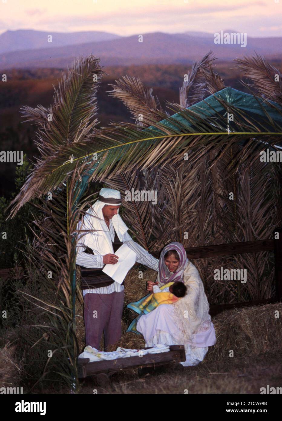 Nativity scene, Christmas - Southern Cape local community farmers and ...