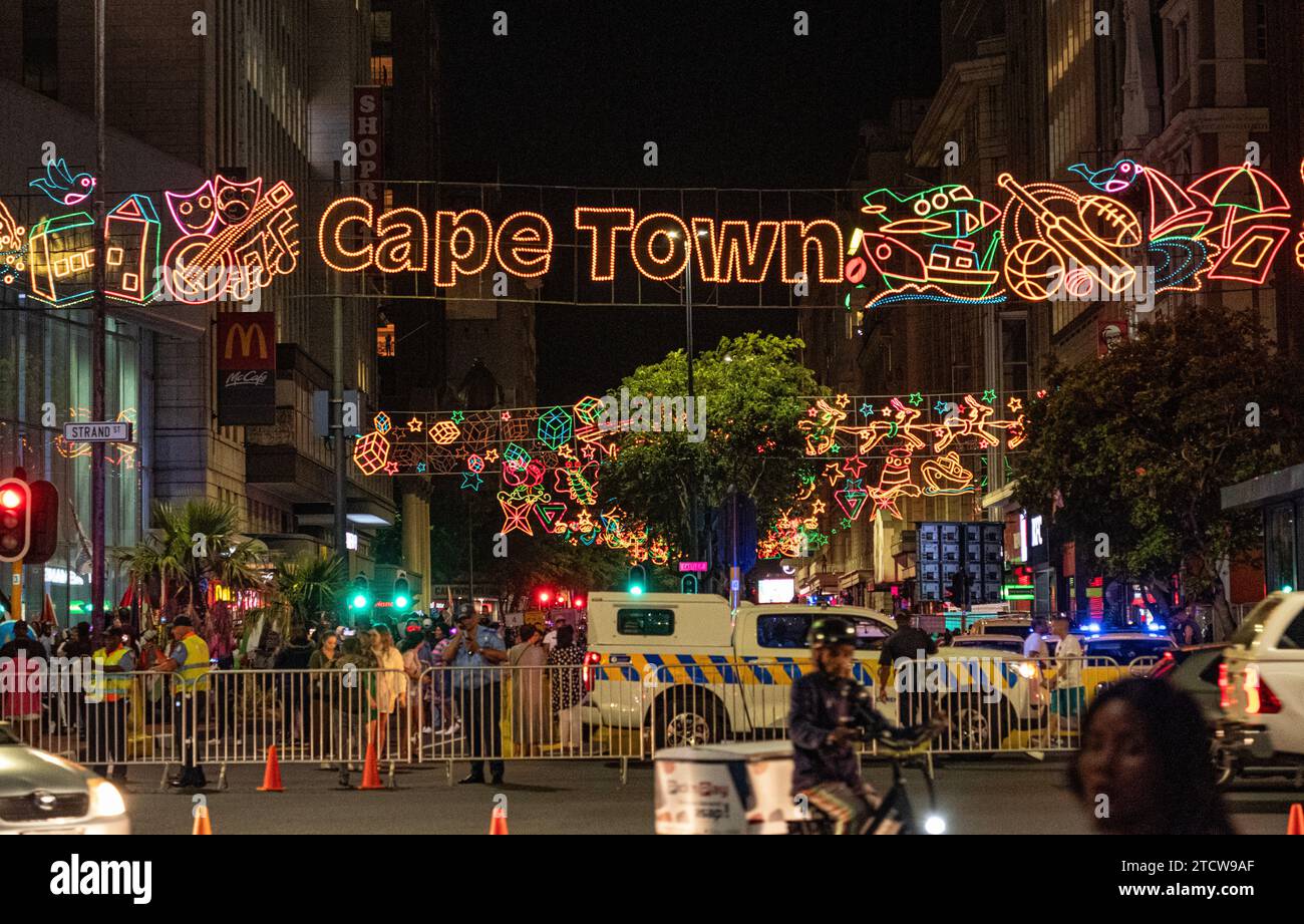 South Africa, Cape Town. 2023 Annual celebration in the city to kick ...