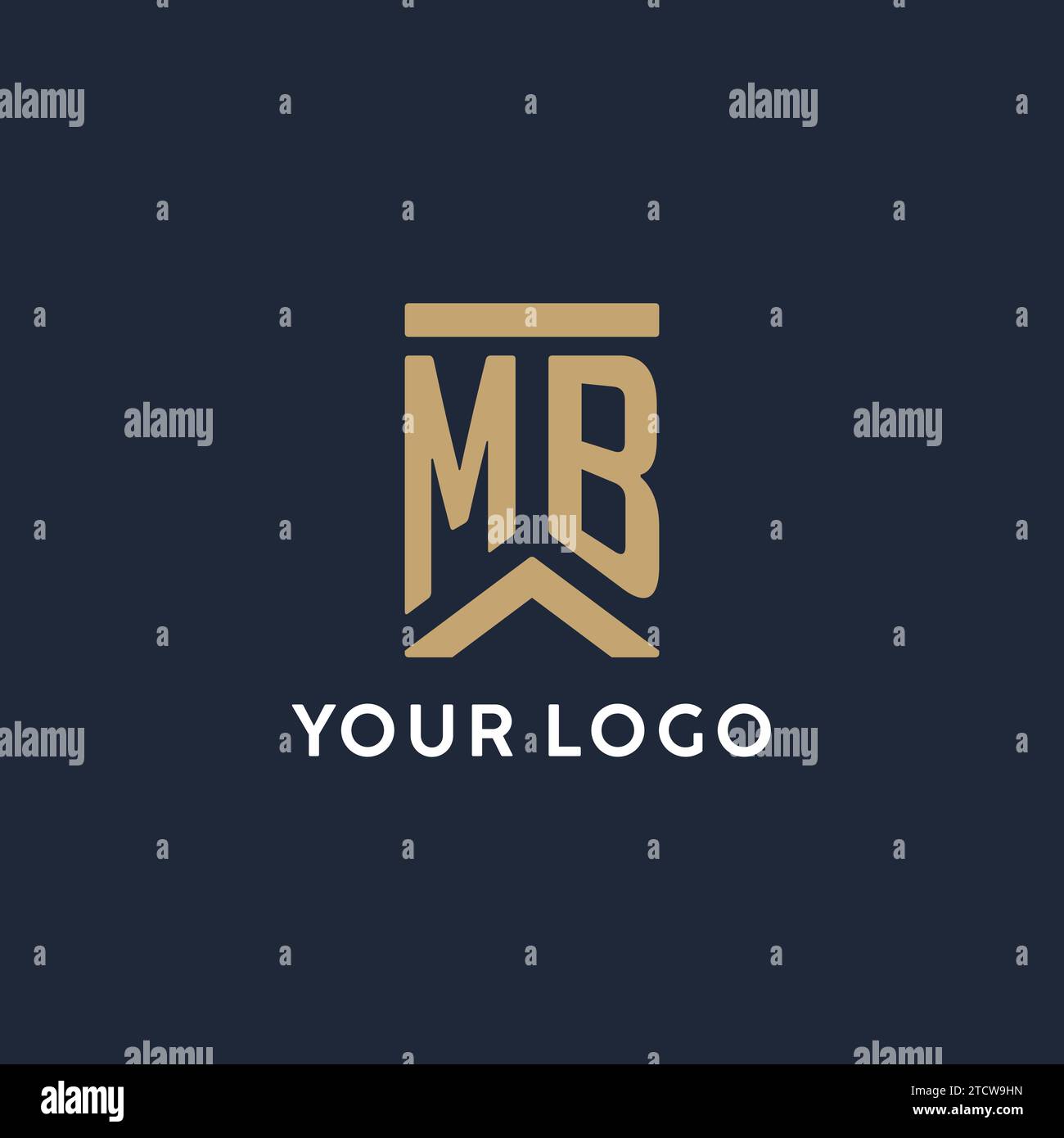 Mb real estate logo hi-res stock photography and images - Alamy