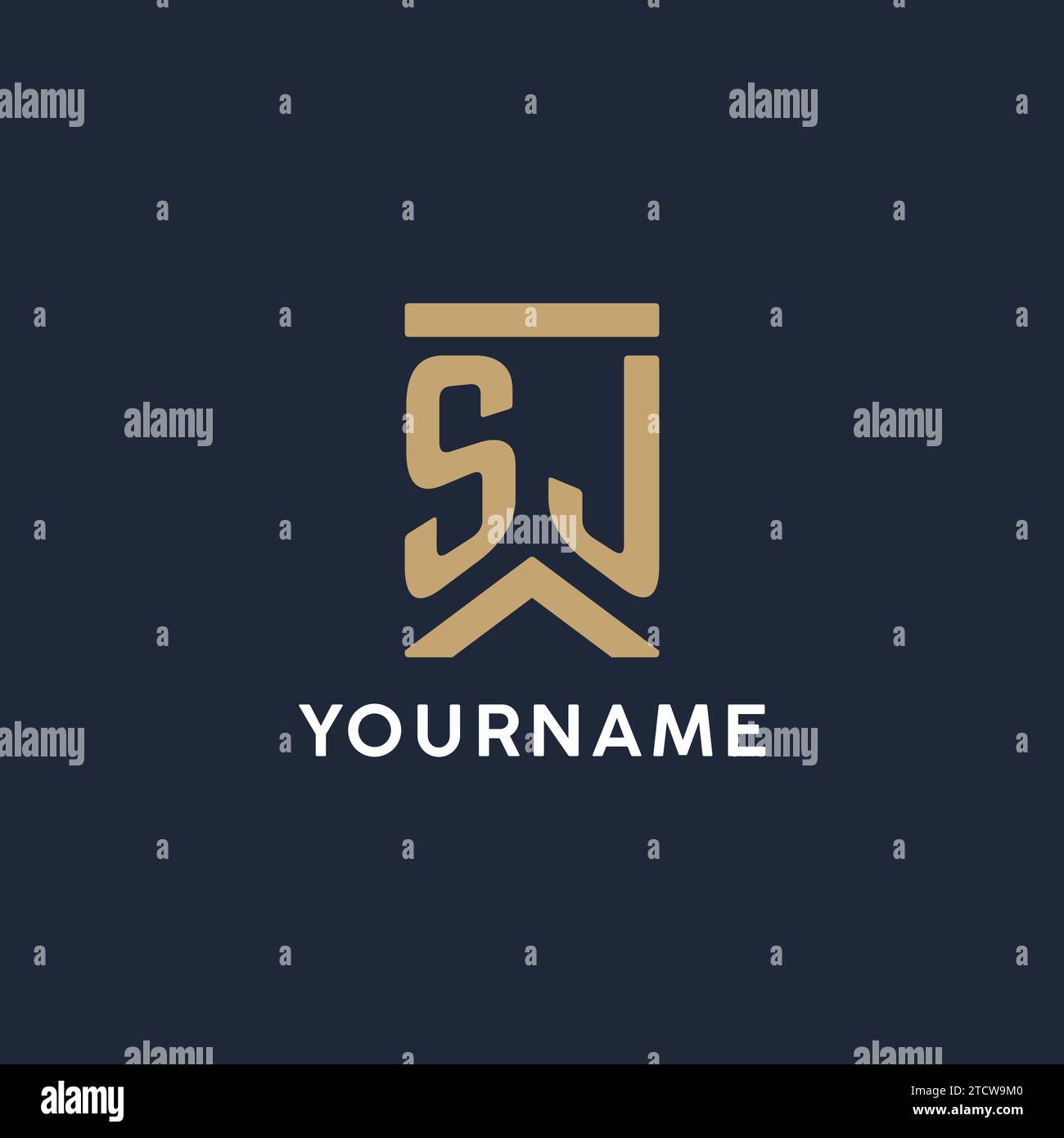 Letters sj Stock Vector Images - Alamy