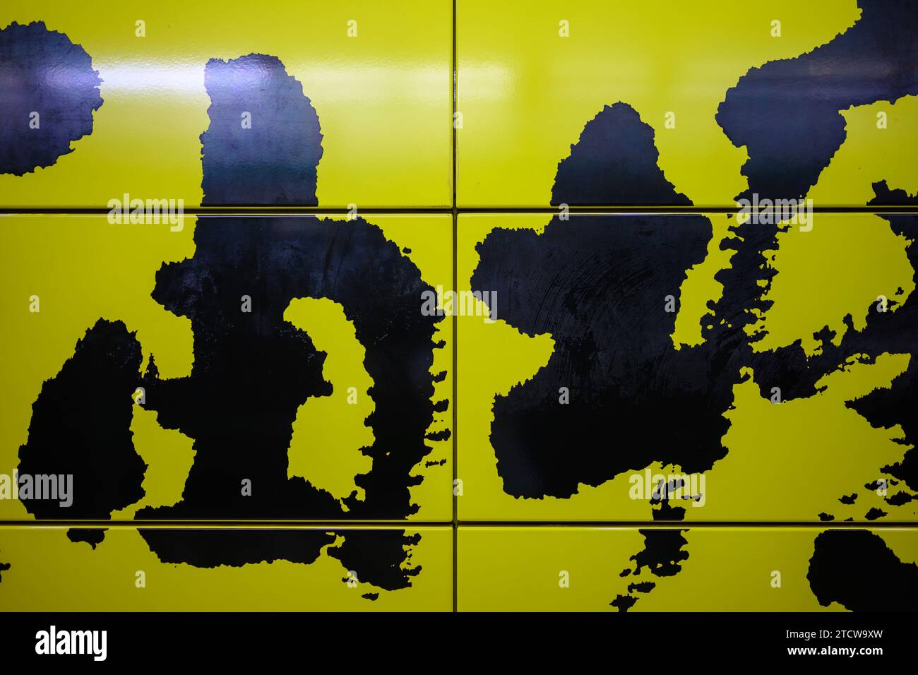 HONG KONG - May 1, 2019: Inside the saloon of the MTR Modernisation ...