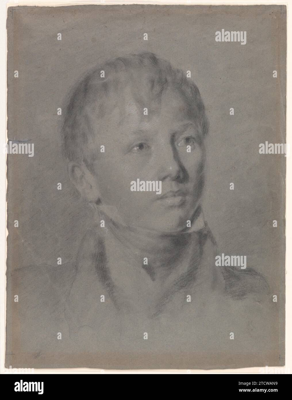 Portrait of a young man (recto). Sketch of a Venus (verso) 2021 by ...