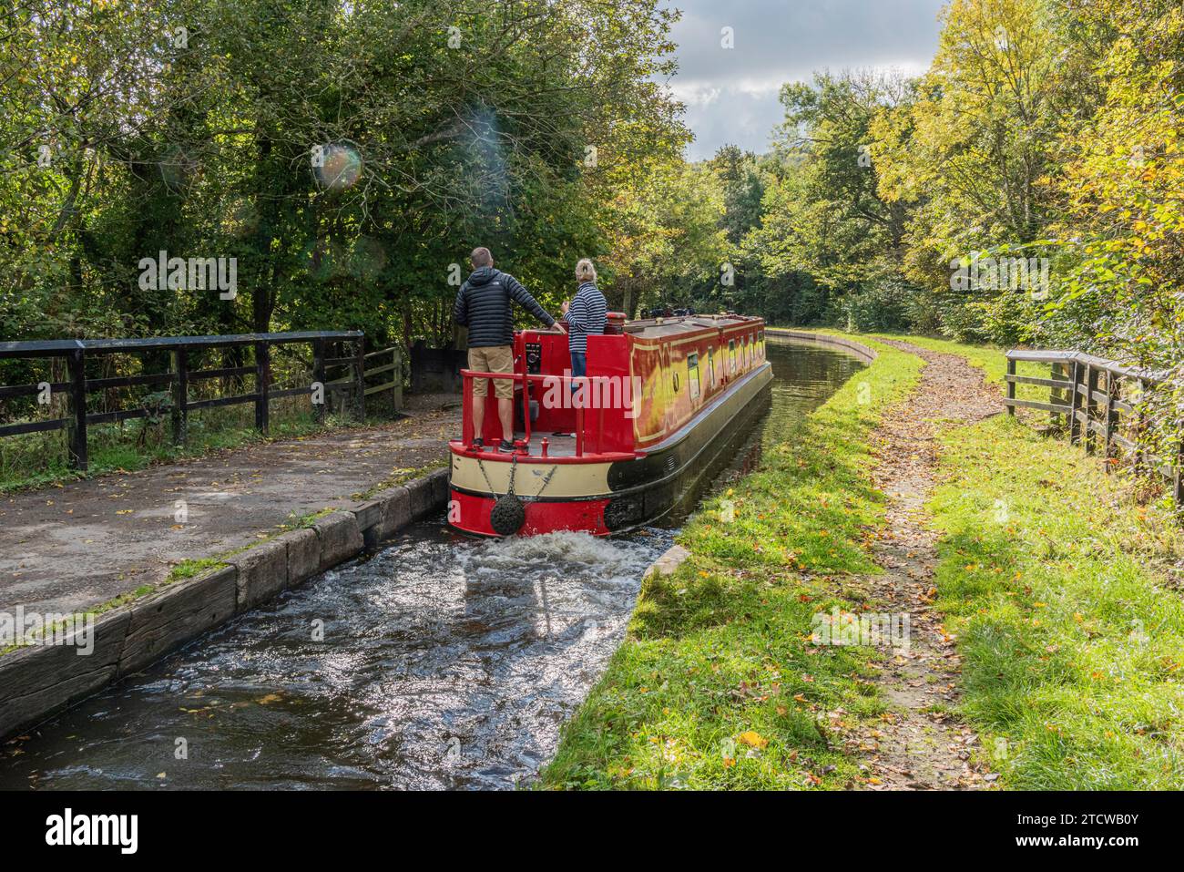 Pontcysyllte Aqueduct near Llangollen, North Wales. Designed by Thomas ...
