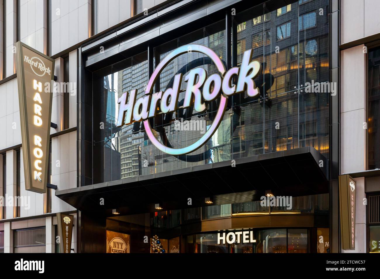 The Hard Rock Hotel in New York is in Midtown Manhattan and between the ...