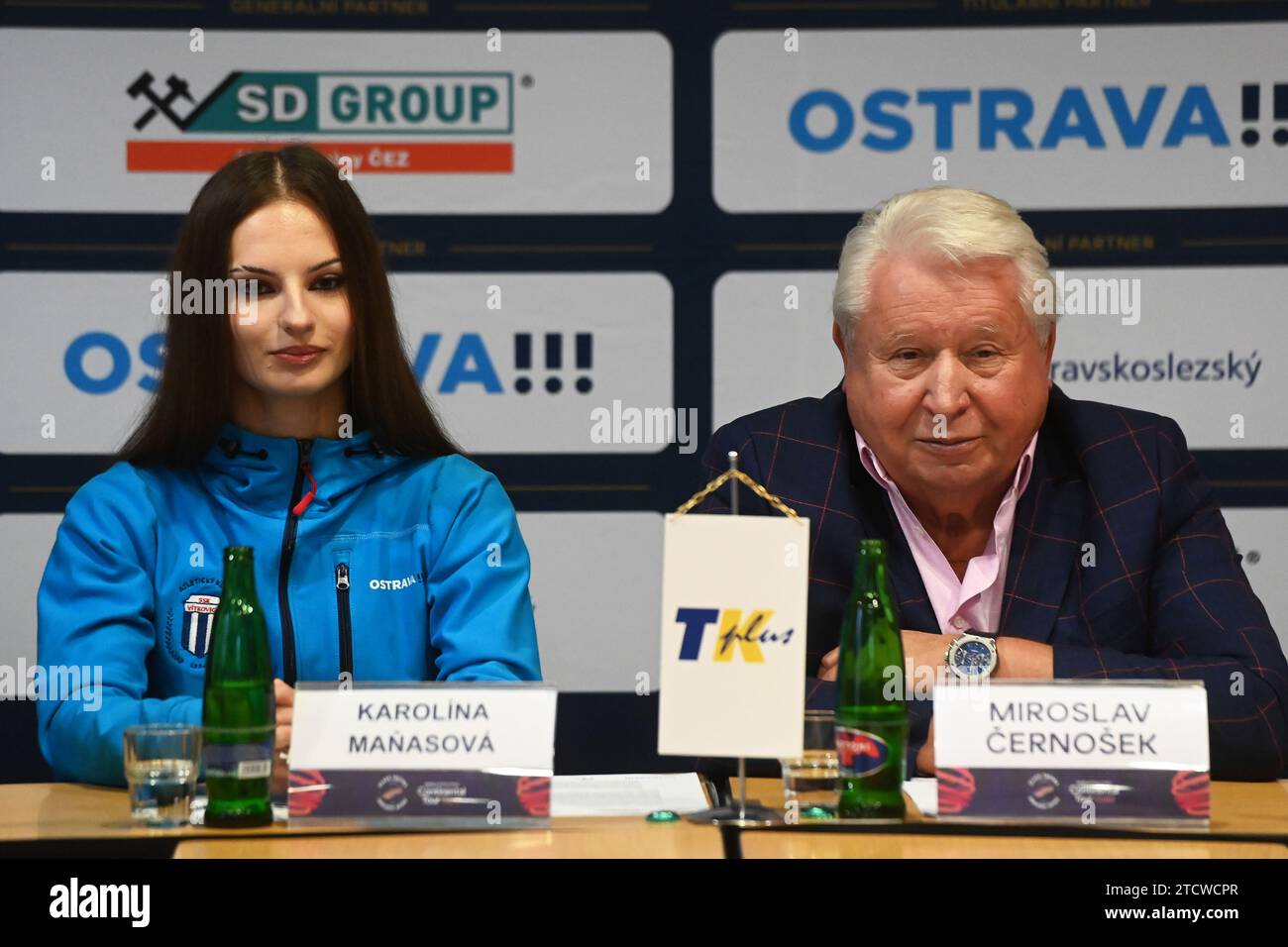 Ostrava, Czech Republic. 14th Dec, 2023. Czech athlete Karolina ...