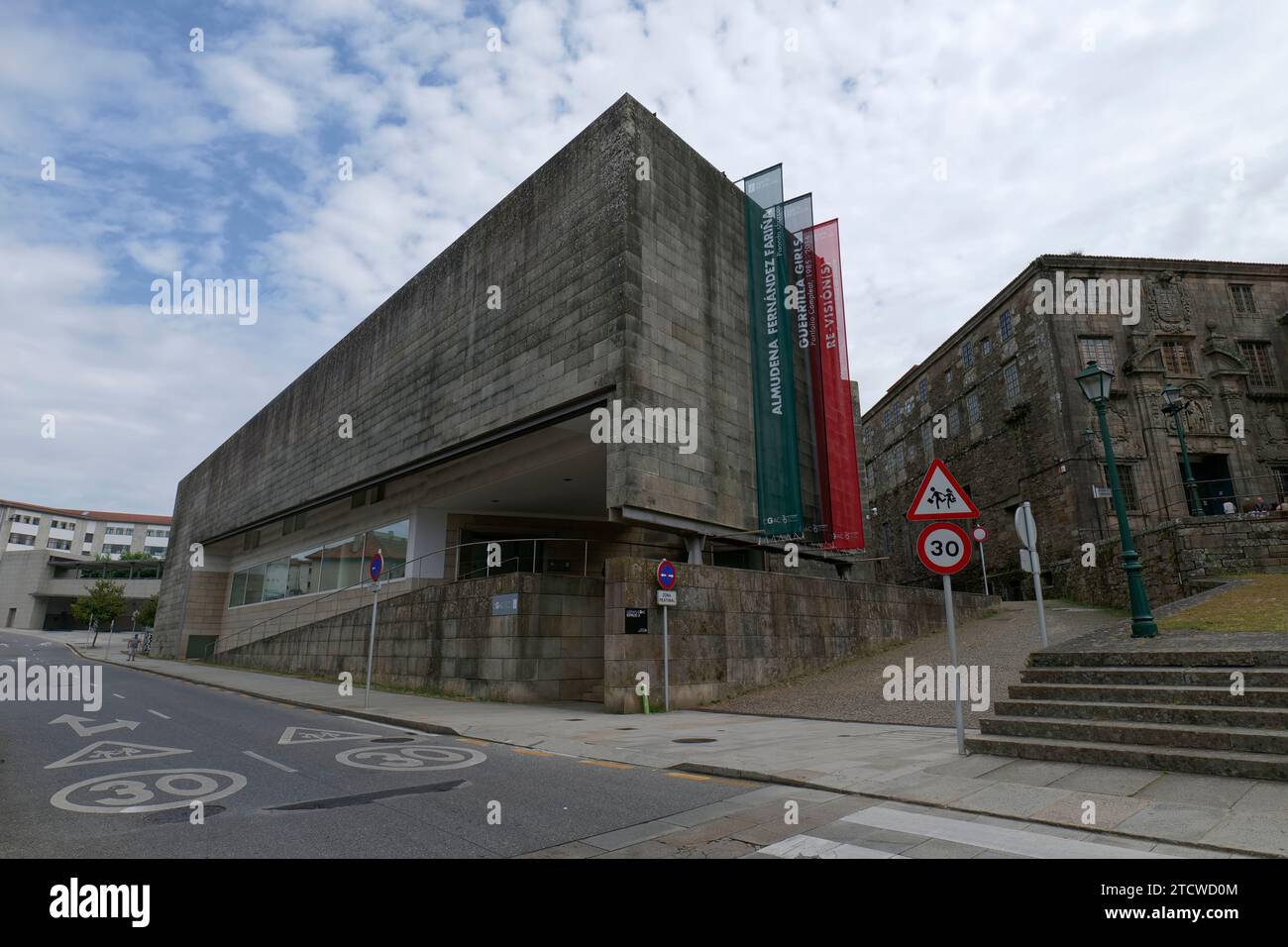 Contemporary Art Center of Galicia, CGAC, by Architect Álvaro Siza ...