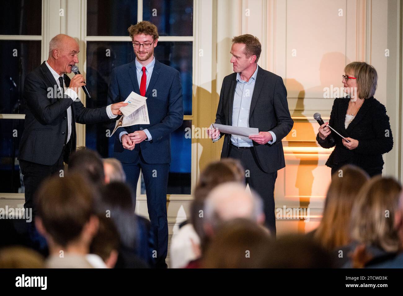Aymeric Debongnie pictured during the award ceremony of the 2023 ...