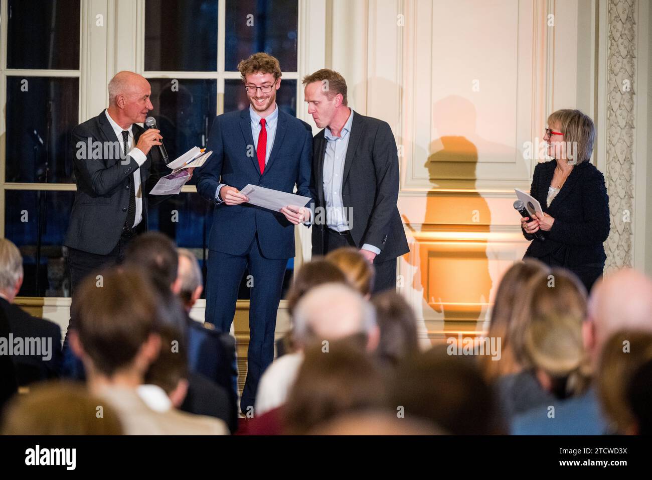 Aymeric Debongnie pictured during the award ceremony of the 2023 ...