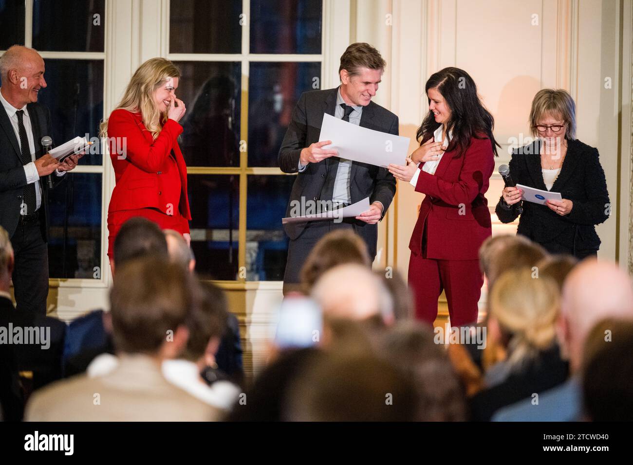 Illustration picture taken during the award ceremony of the 2023 ...