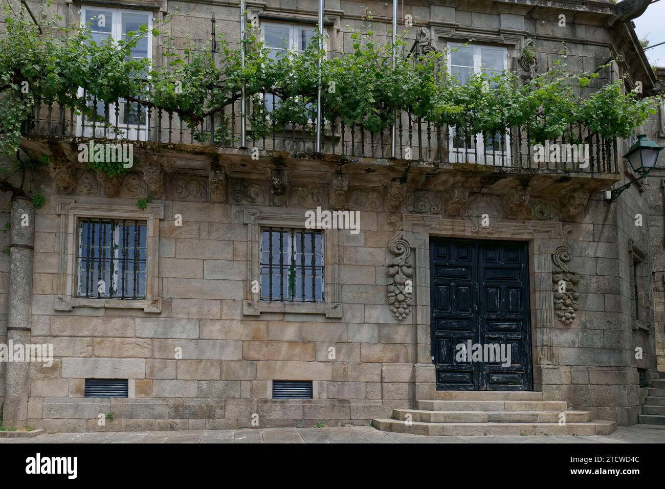 Casa da Parra, Santiago de Compostela, Galicia, northwest Spain,Europe ...