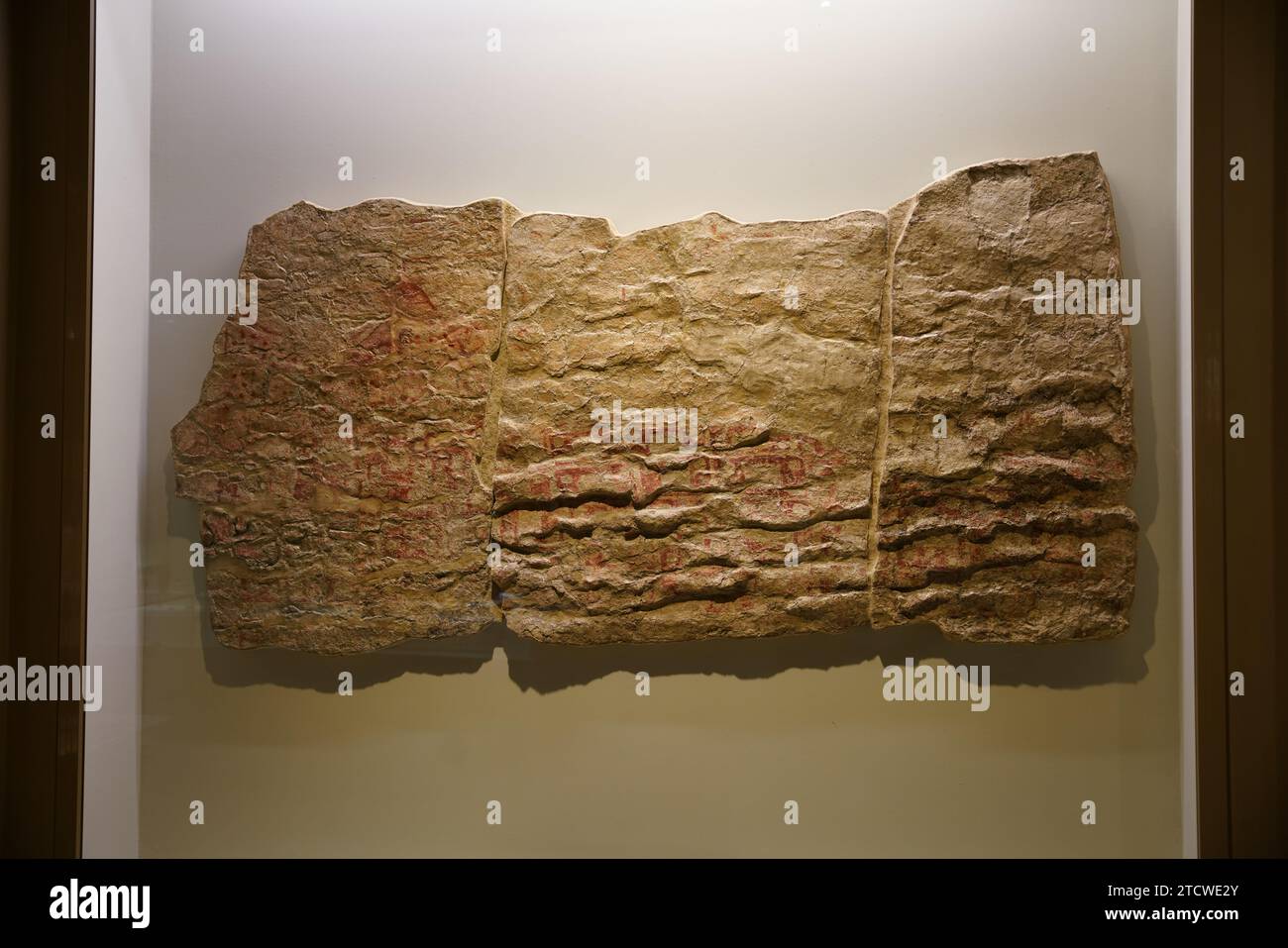 Old Scene in Museum of Anatolian Civilizations, Ankara City, Turkiye ...