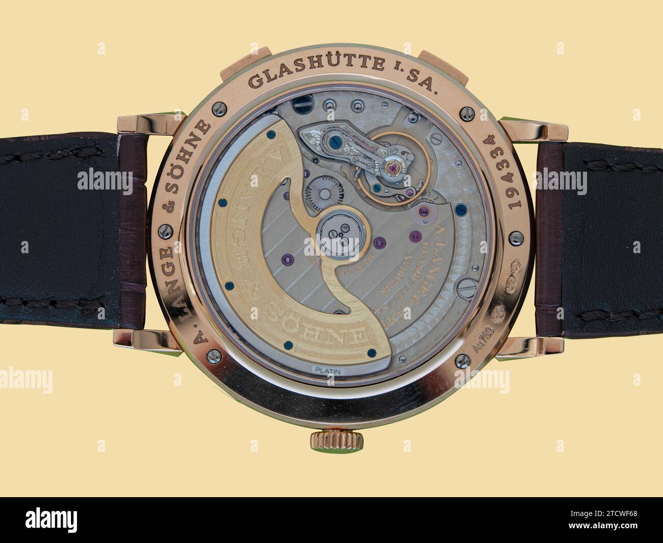 Back of a watch mechanism hi-res stock photography and images - Alamy