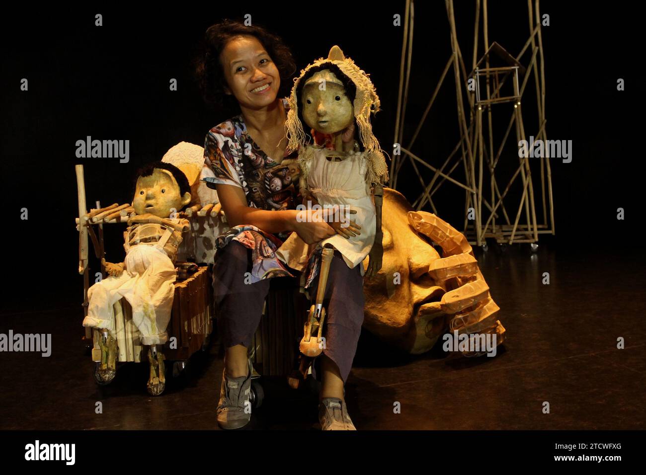 Bantul, Yogyakarta, Indonesia. 14th Dec, 2023. Founder of Papermoon ...