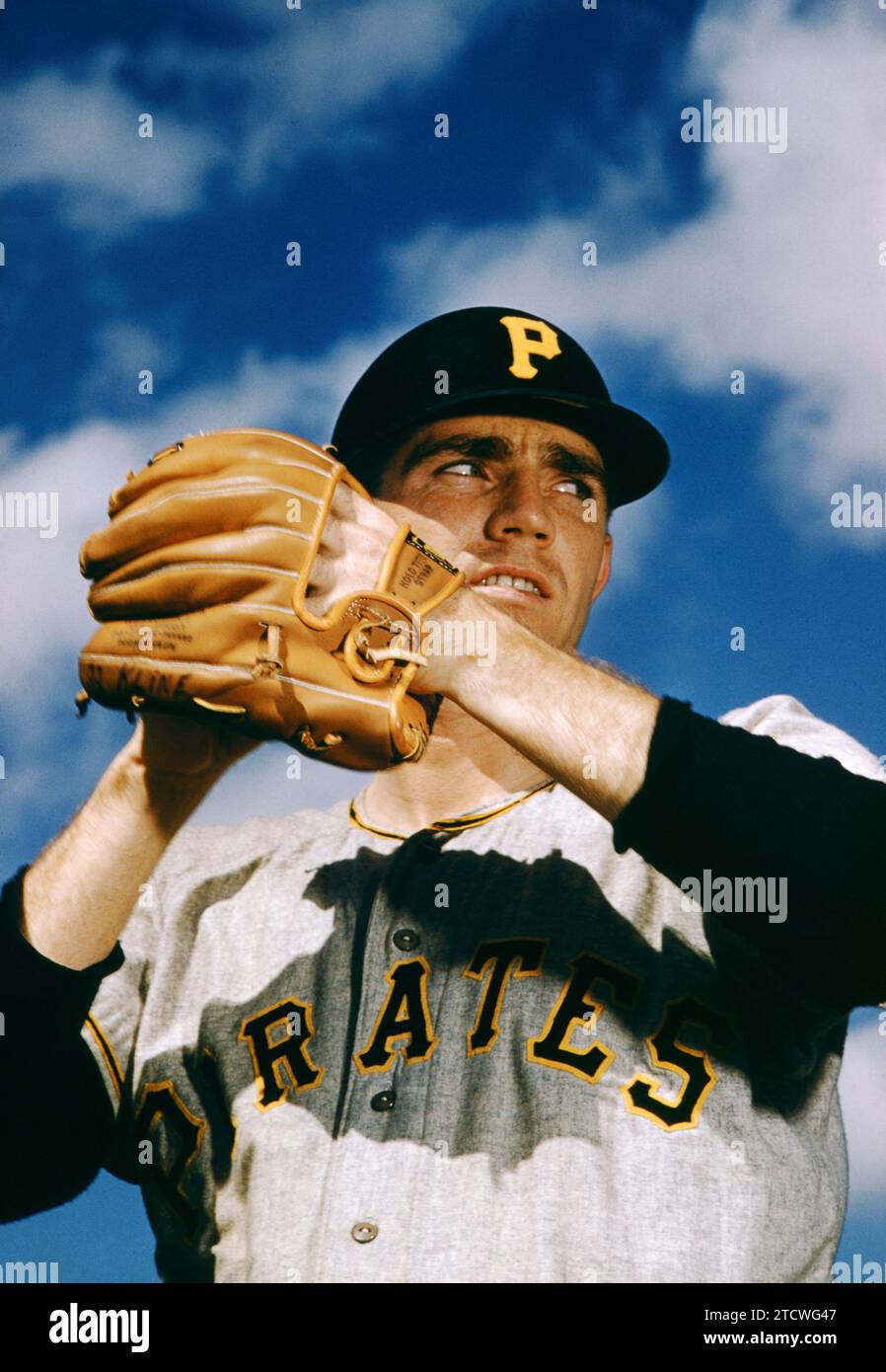 JUNE, 1956: Pitcher Ron Kline (1932-2002) #22 of the Pittsburgh Pirates ...