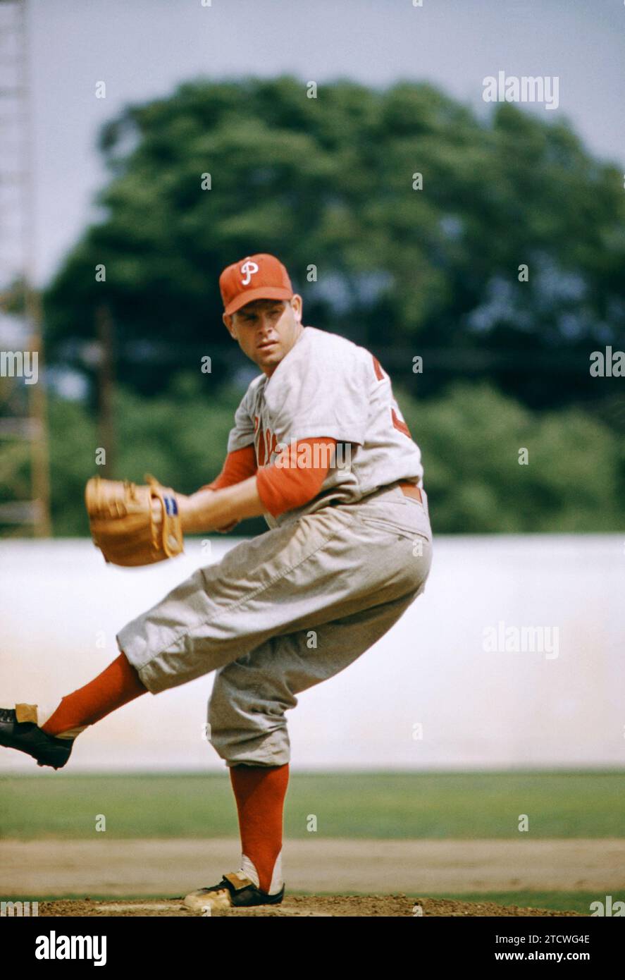 FL - MARCH 20: Pitcher Robin Roberts #36 of the Philadelphia Phillies ...