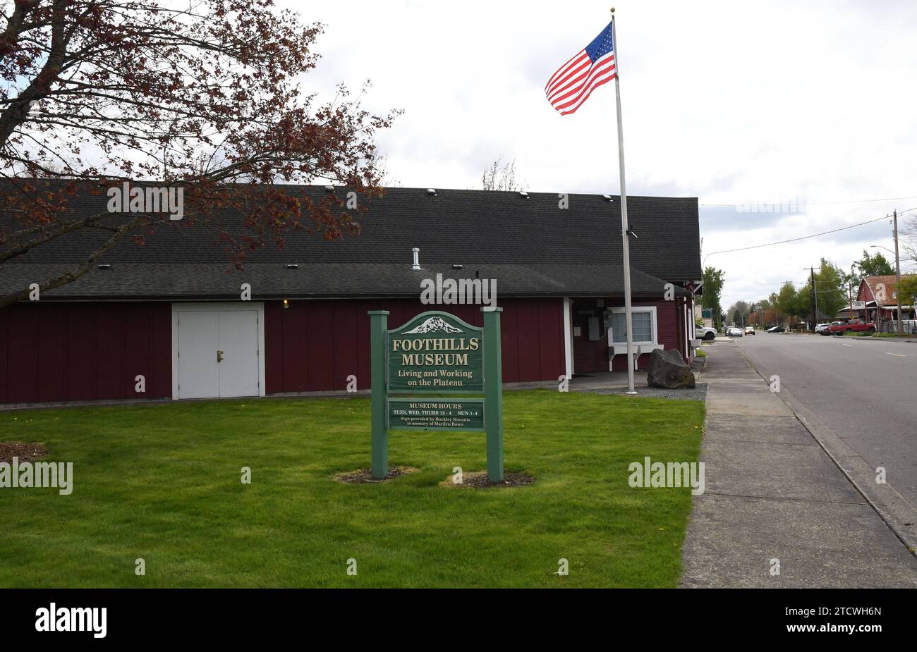 Buckley/Washington/USA 21.April 2019/Foothills Museum and Foothill ...