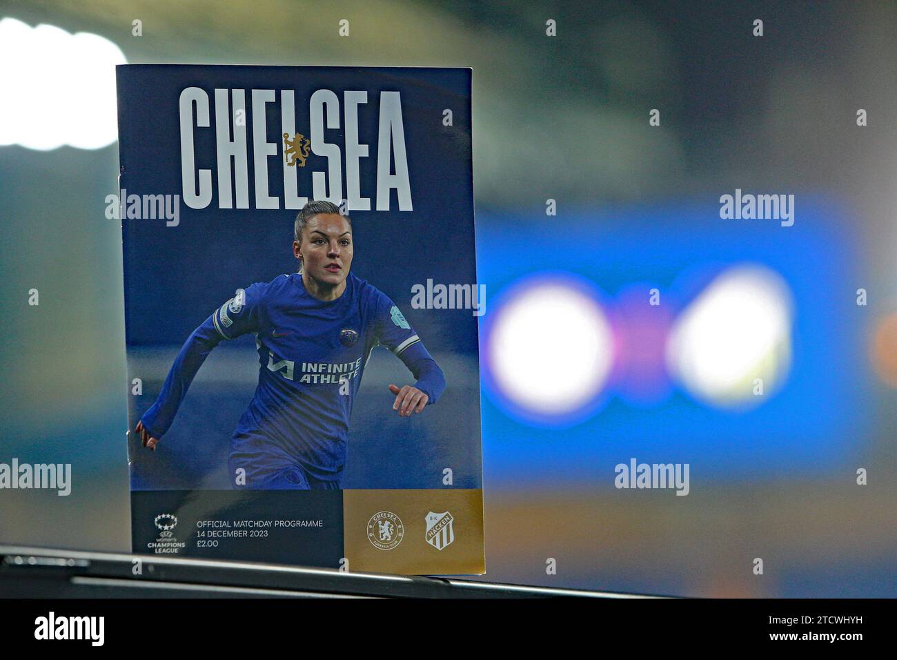 14th December 2023; Stamford Bridge, London, England: UEFA Womens ...