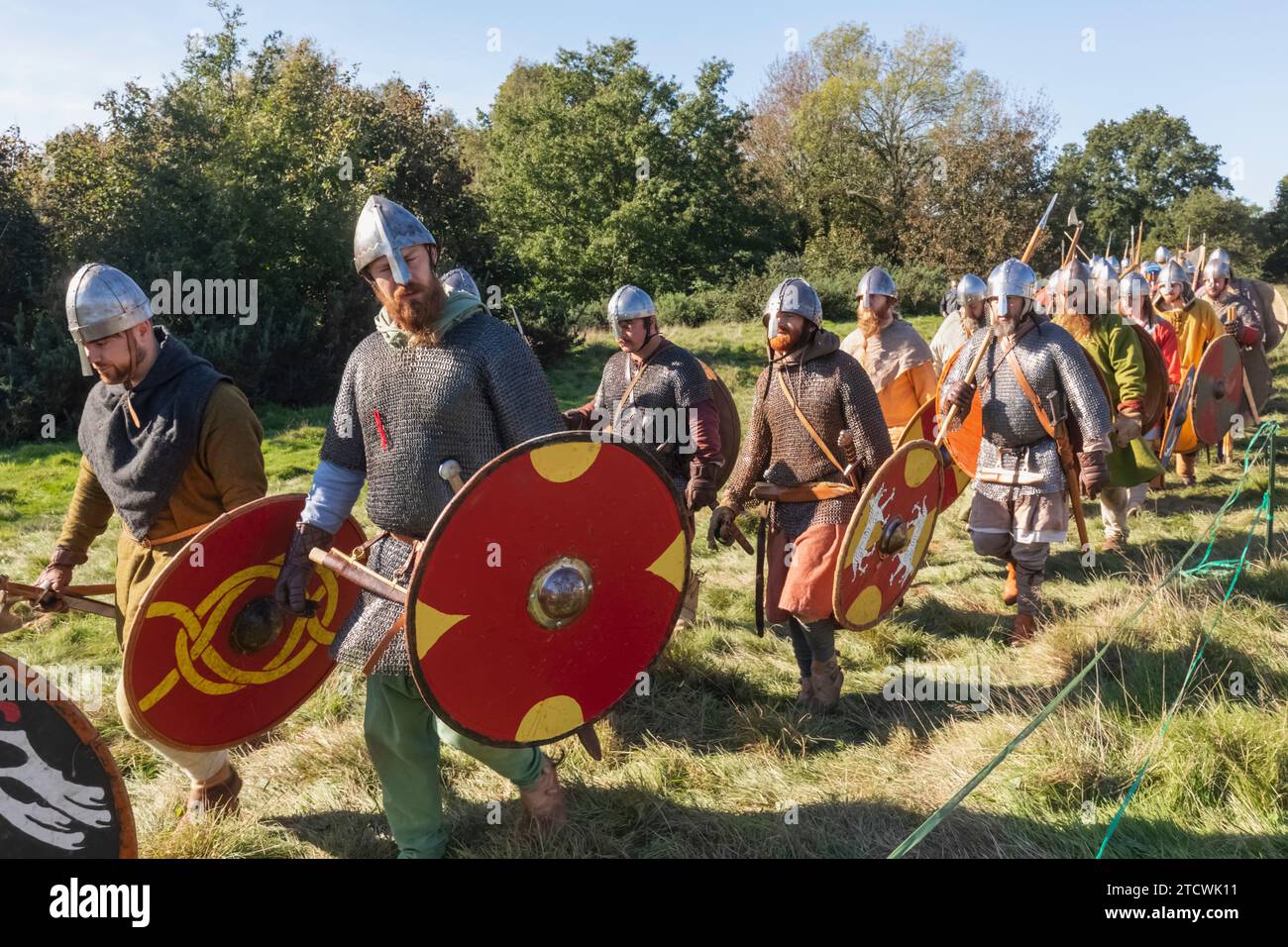 England, East Sussex, Battle, The Annual October Battle of Hastings Re ...