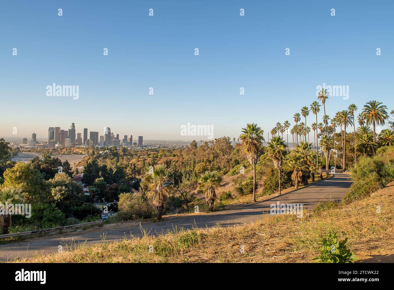 Los angeles elysian valley hi-res stock photography and images - Alamy