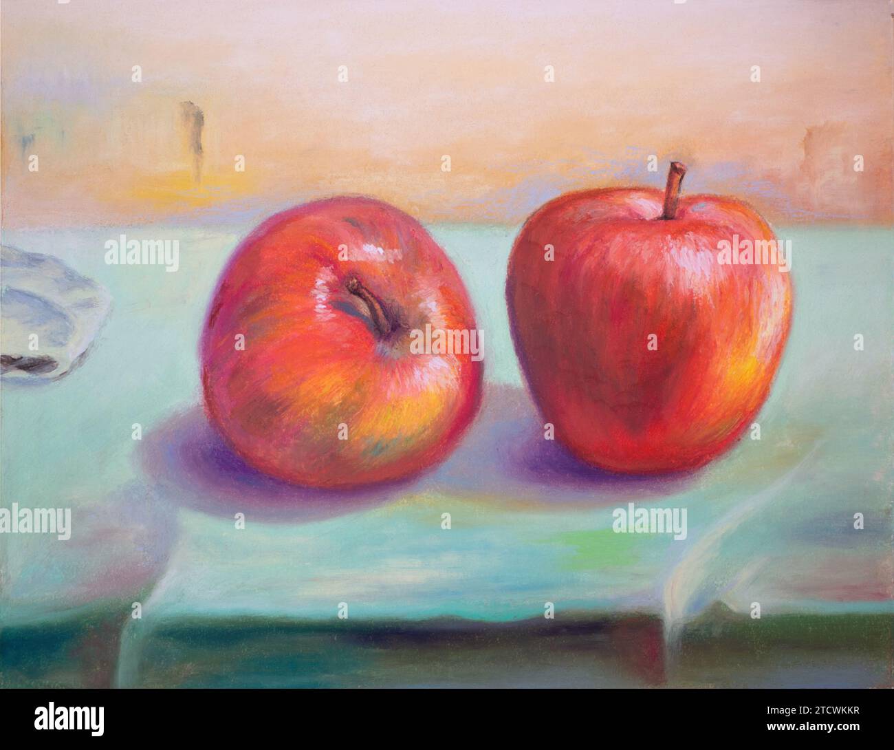 Oil pastel painting hi-res stock photography and images - Alamy