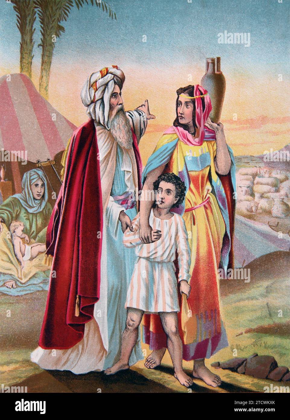 Abraham isaac old testament hi-res stock photography and images - Alamy