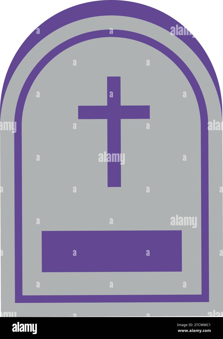 Colored tombstone icon Vector Stock Vector Image & Art - Alamy
