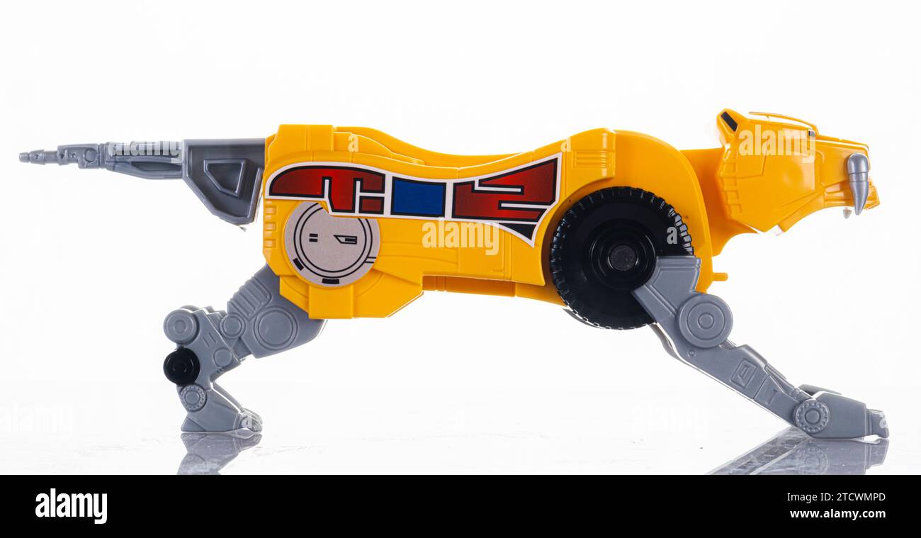 transformer power rangers Stock Photo - Alamy