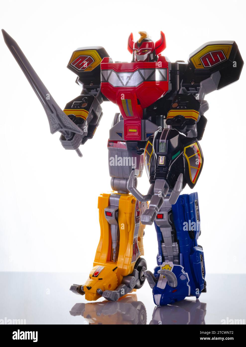 transformer power rangers Stock Photo - Alamy