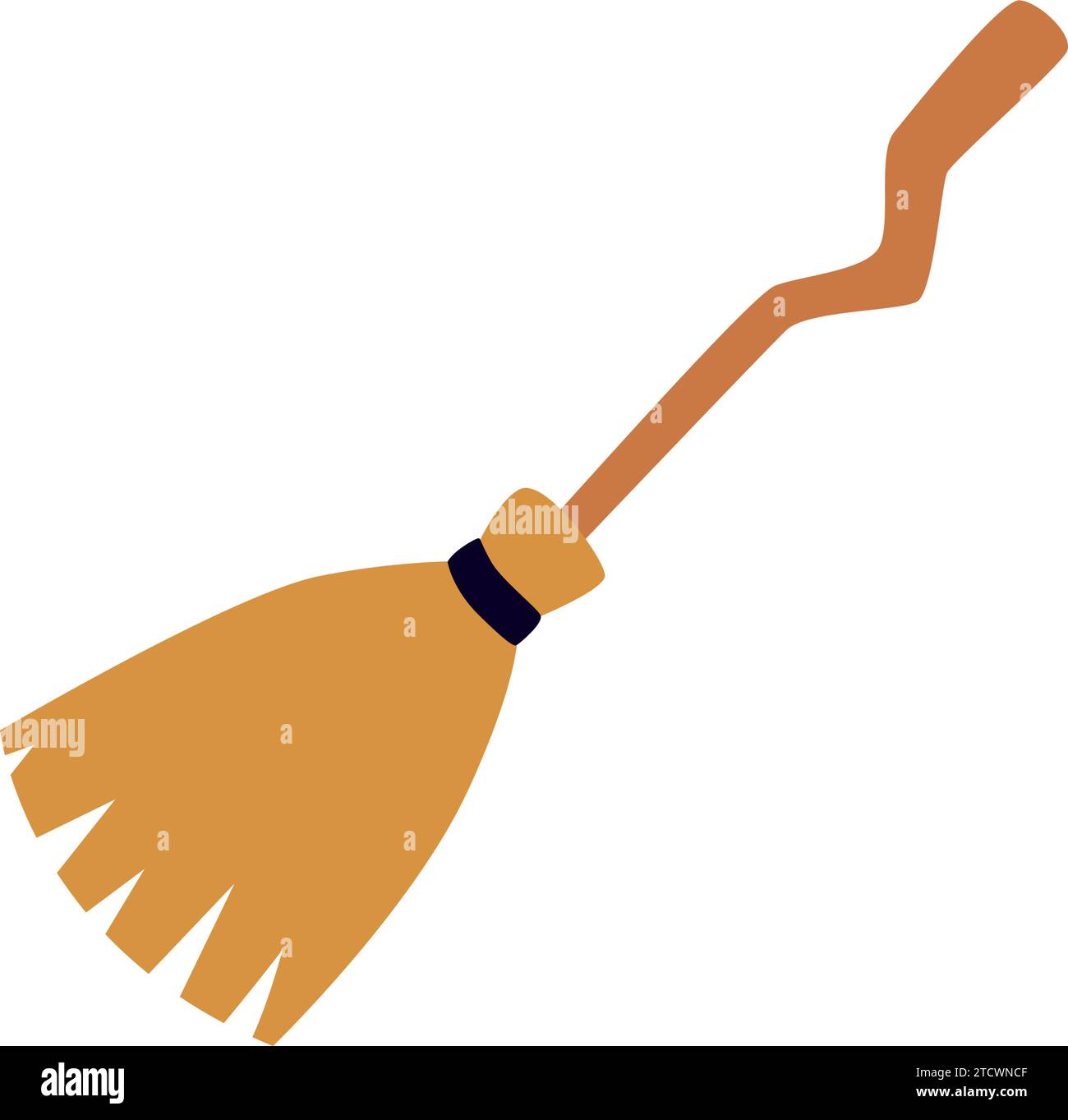 Witch broom Cut Out Stock Images & Pictures - Alamy