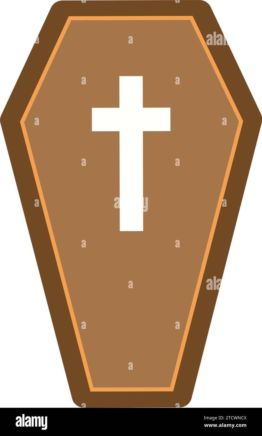Isolated coffin icon Vector Stock Vector Image & Art - Alamy