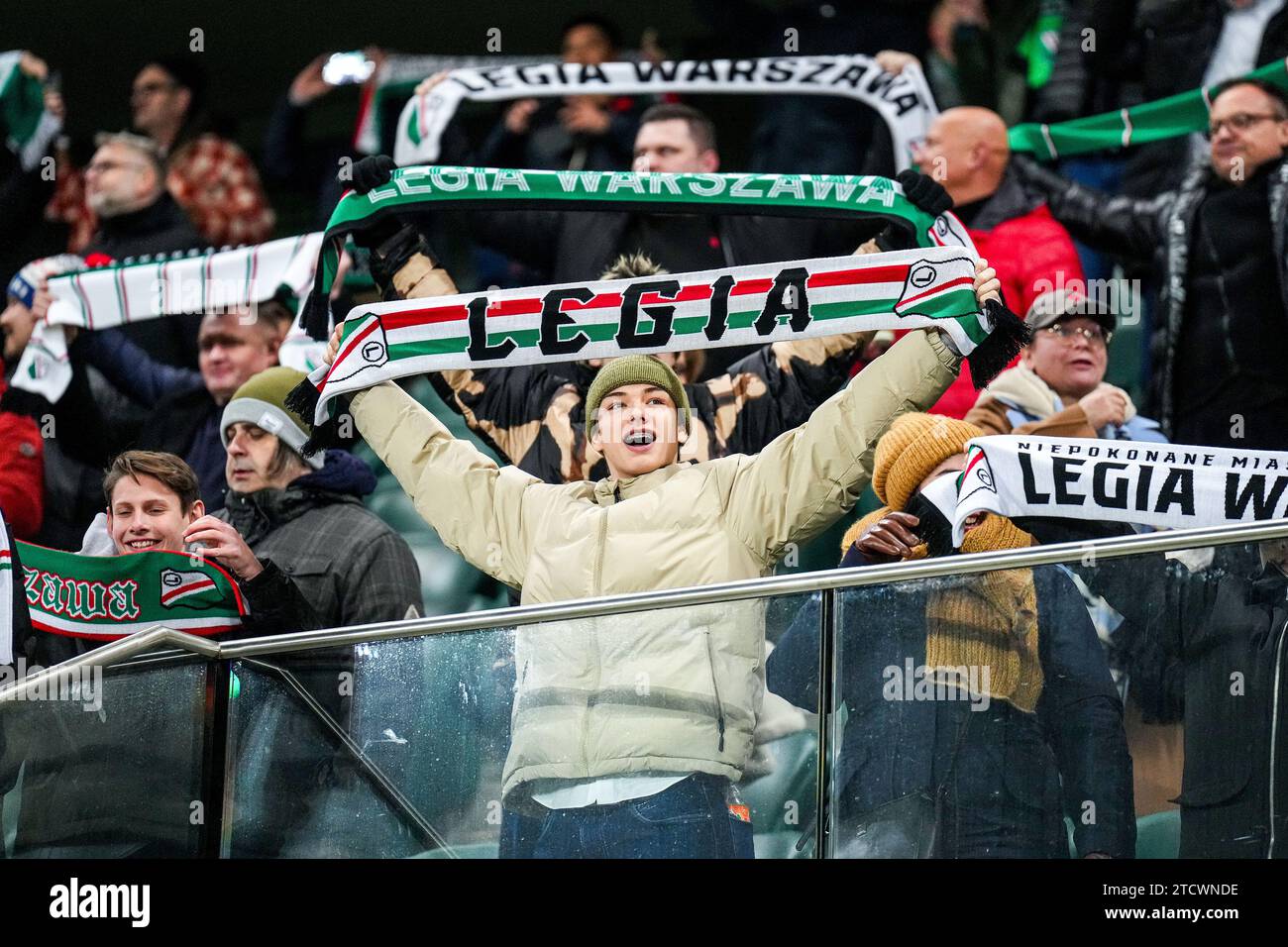 WARSAW - Legia Warsaw fans during the UEFA Conference League group E ... WARSAW - Legia Warsaw fans during the UEFA Conference League group E ...