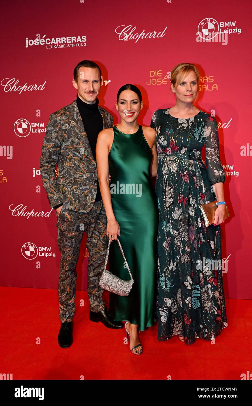 Leipzig, Germany. 14th Dec, 2023. The detectives from Team Soko Leipzig ...