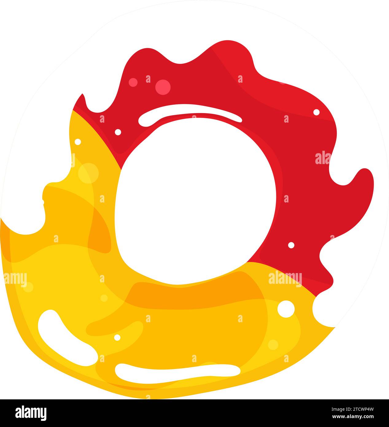Colored donut candy icon Vector illustration Stock Vector Image & Art ...