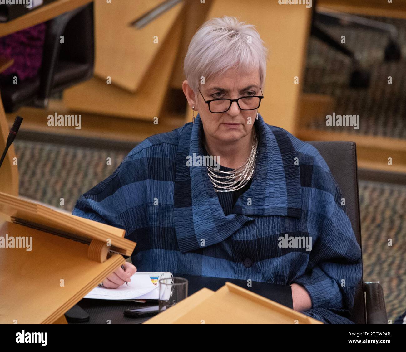 Edinburgh, Scotland, UK. 14th Dec, 2023. PICTURED: Angela Constance MSP ...