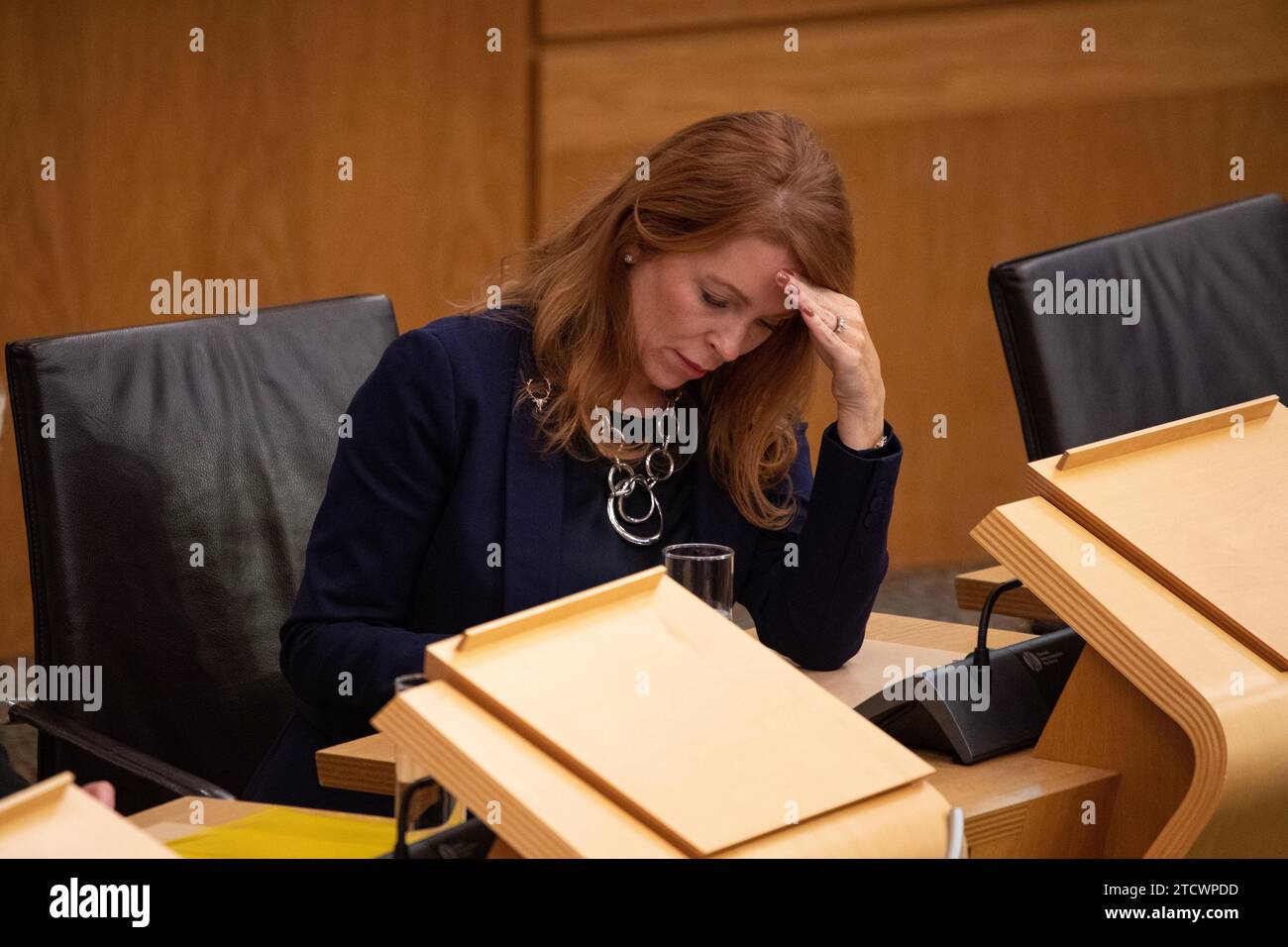 Edinburgh, Scotland, UK. 14th Dec, 2023. PICTURED: Ash Regan MSP, of ...