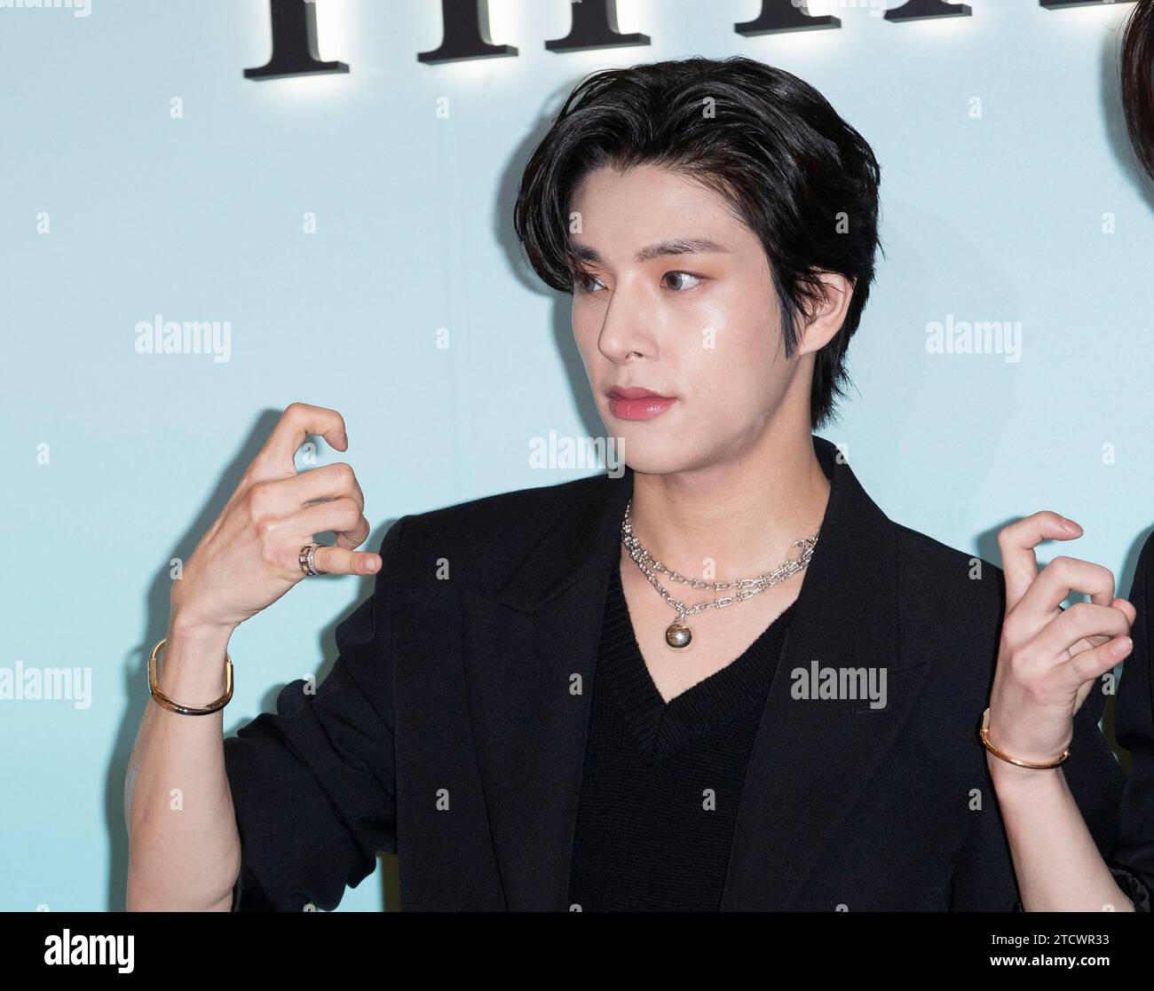 Seoul, South Korea. 14th Dec, 2023. South Korean vocal Jake, members of ...