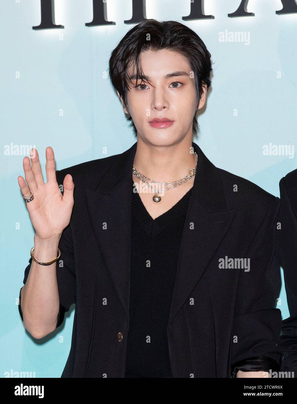 Seoul, South Korea. 14th Dec, 2023. South Korean vocal Jake, members of ...