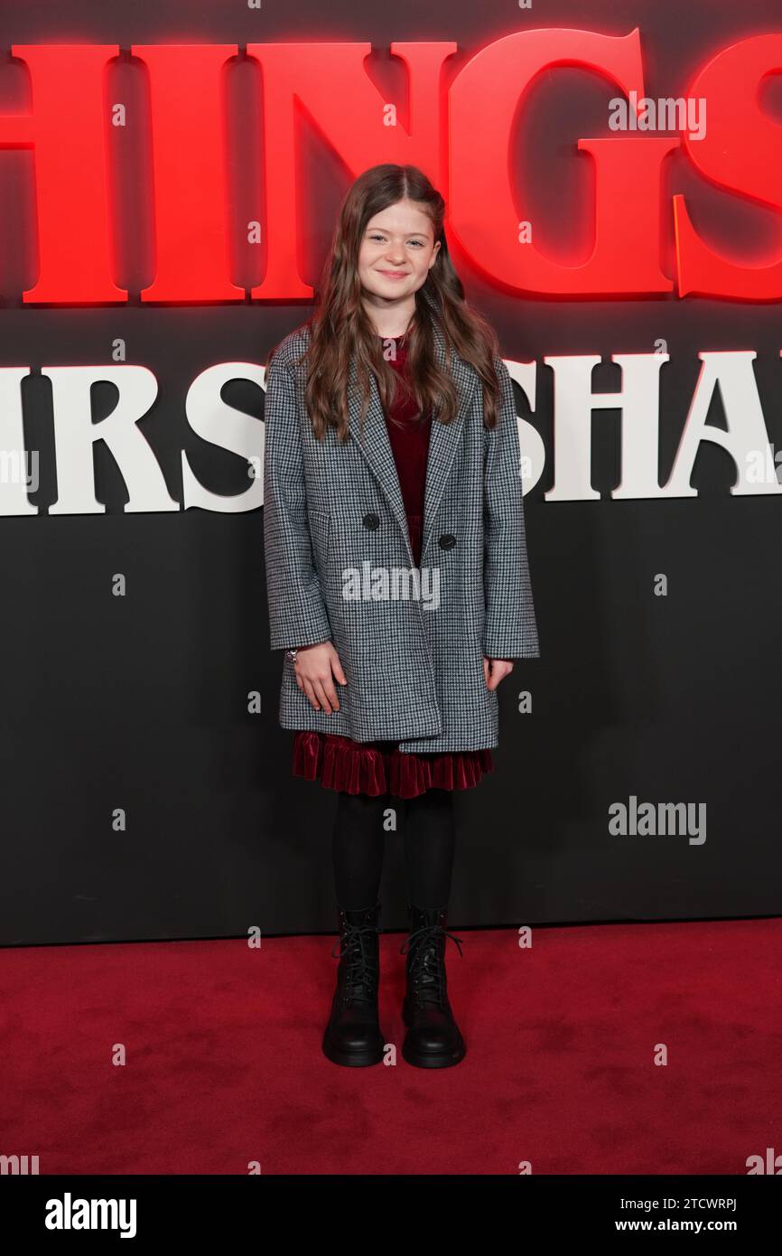 Anika Boyle attends the opening night gala of Stranger Things: The ...