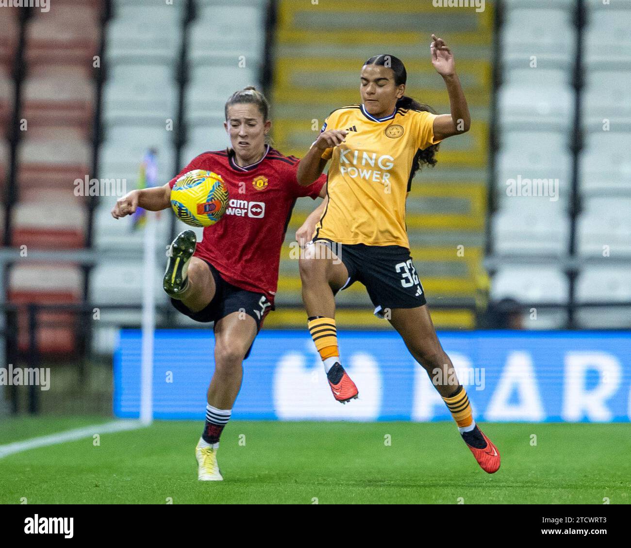 Leigh Sports Village, Manchester, UK. 14th Dec, 2023. FA Womens League ...