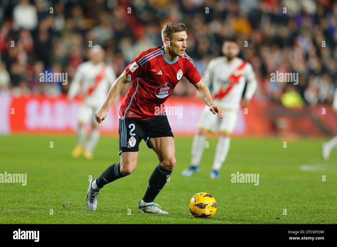 Madrid, Spain. 11th Dec, 2023. Carl Starfelt (Celta) Football/Soccer ...