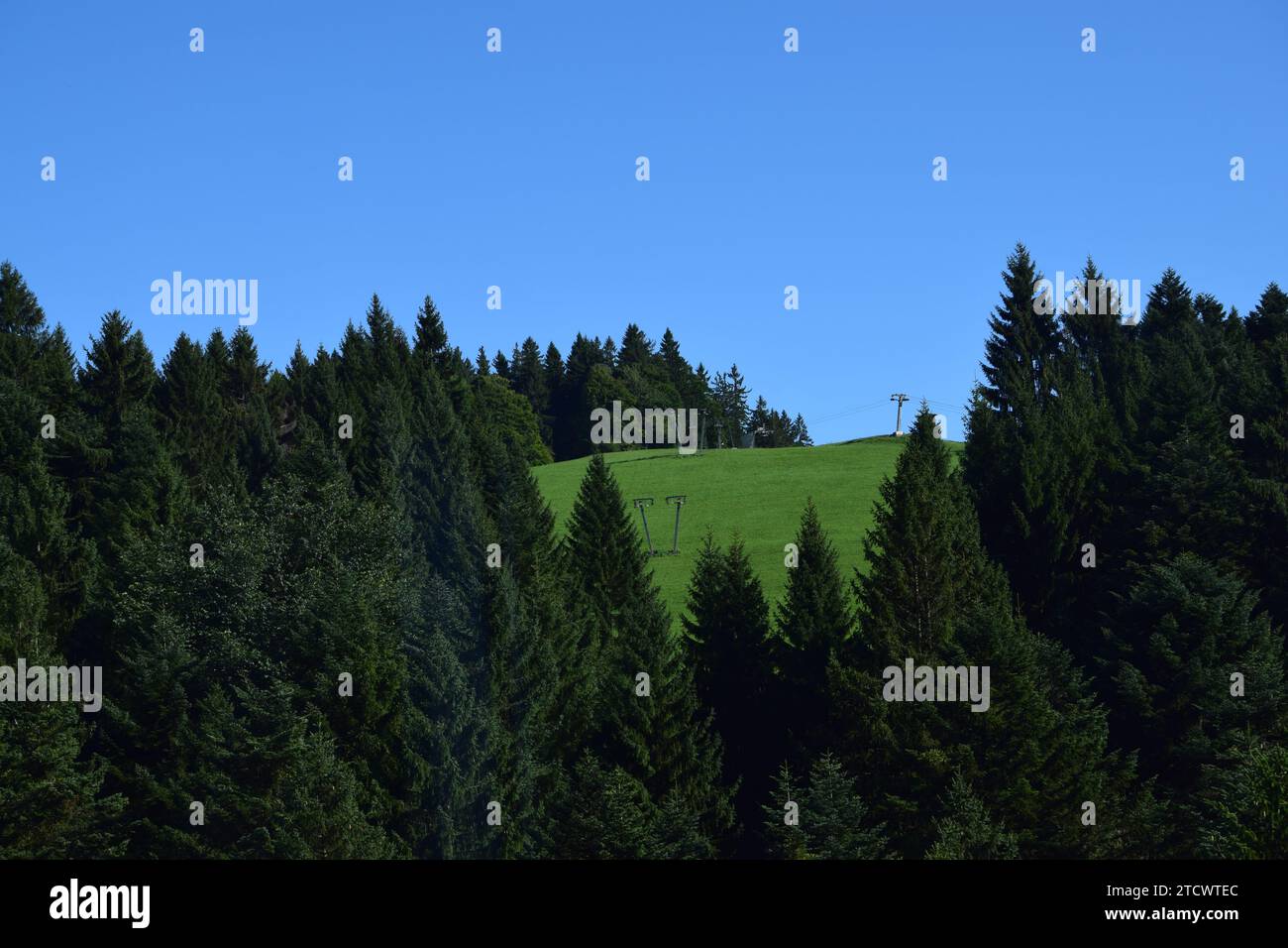Green Mountain Grüner Berg Stock Photo - Alamy