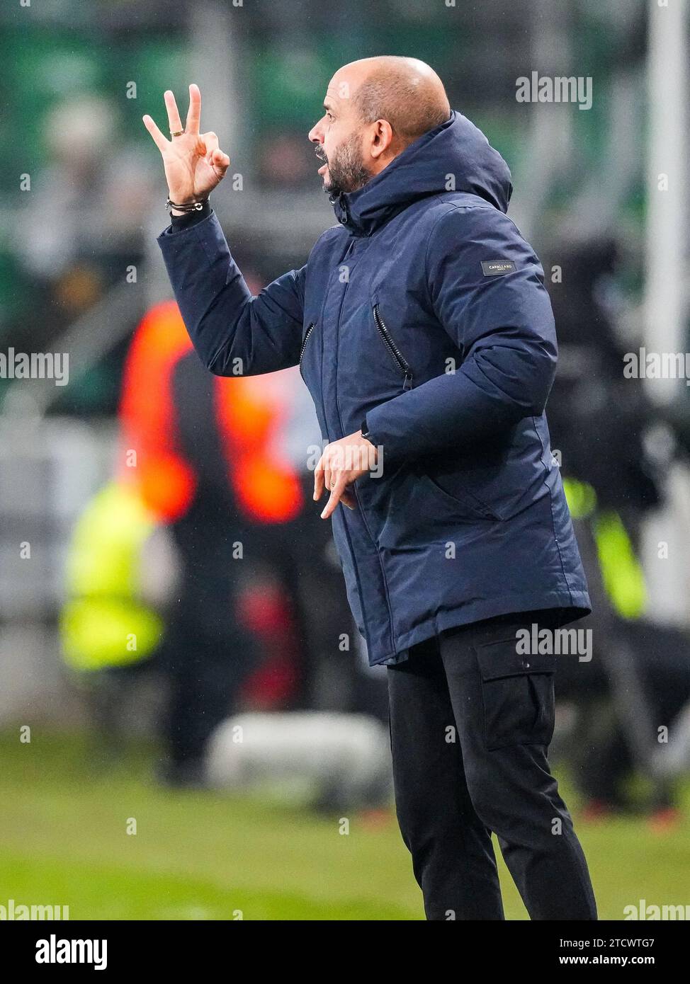 WARSAW - AZ Alkmaar coach Pascal Jansen during the UEFA Conference ...
