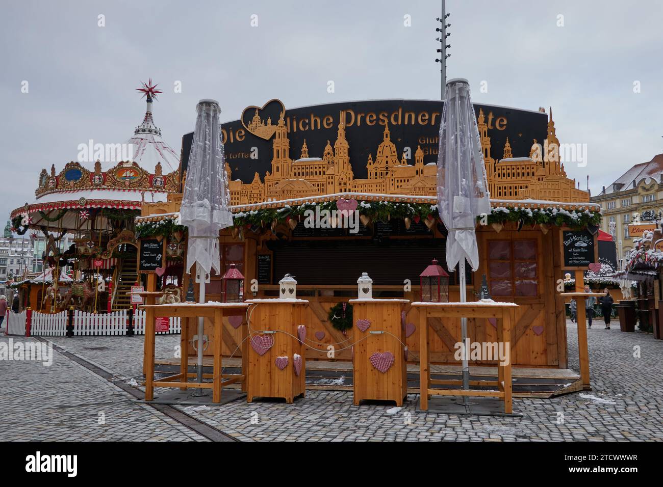 Dresden, Germany - November 29, 2023 - Dresden Germany Christmas market ...