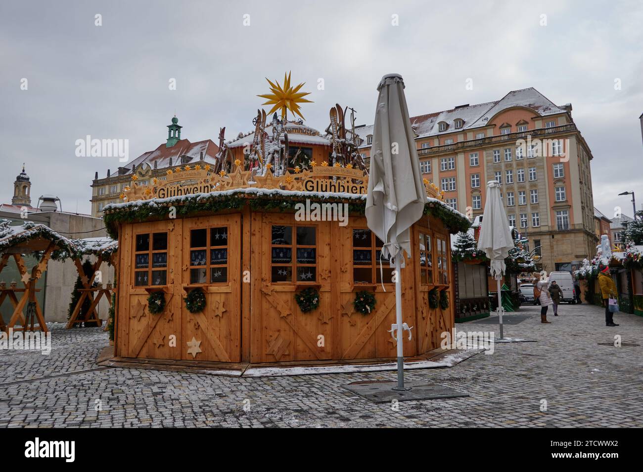 Dresden, Germany - November 29, 2023 - Dresden Germany Christmas market ...
