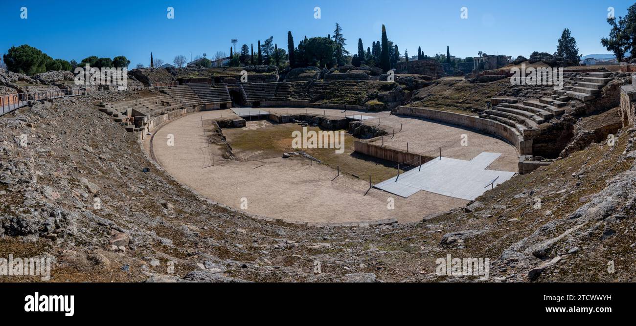 Amphitheater of merida hi-res stock photography and images - Alamy