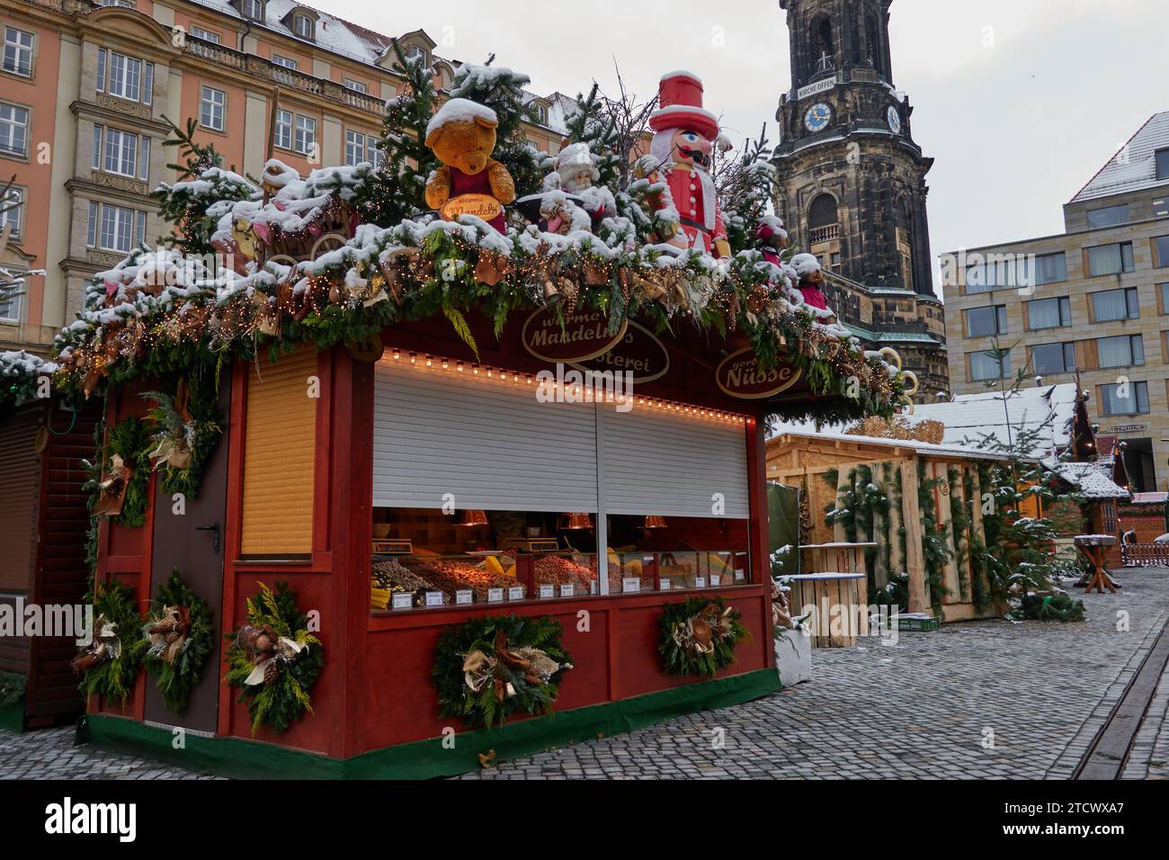 Dresden, Germany - November 29, 2023 - Dresden Germany Christmas market ...