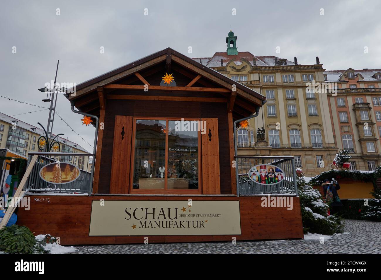Dresden, Germany - November 29, 2023 - Dresden Germany Christmas market ...