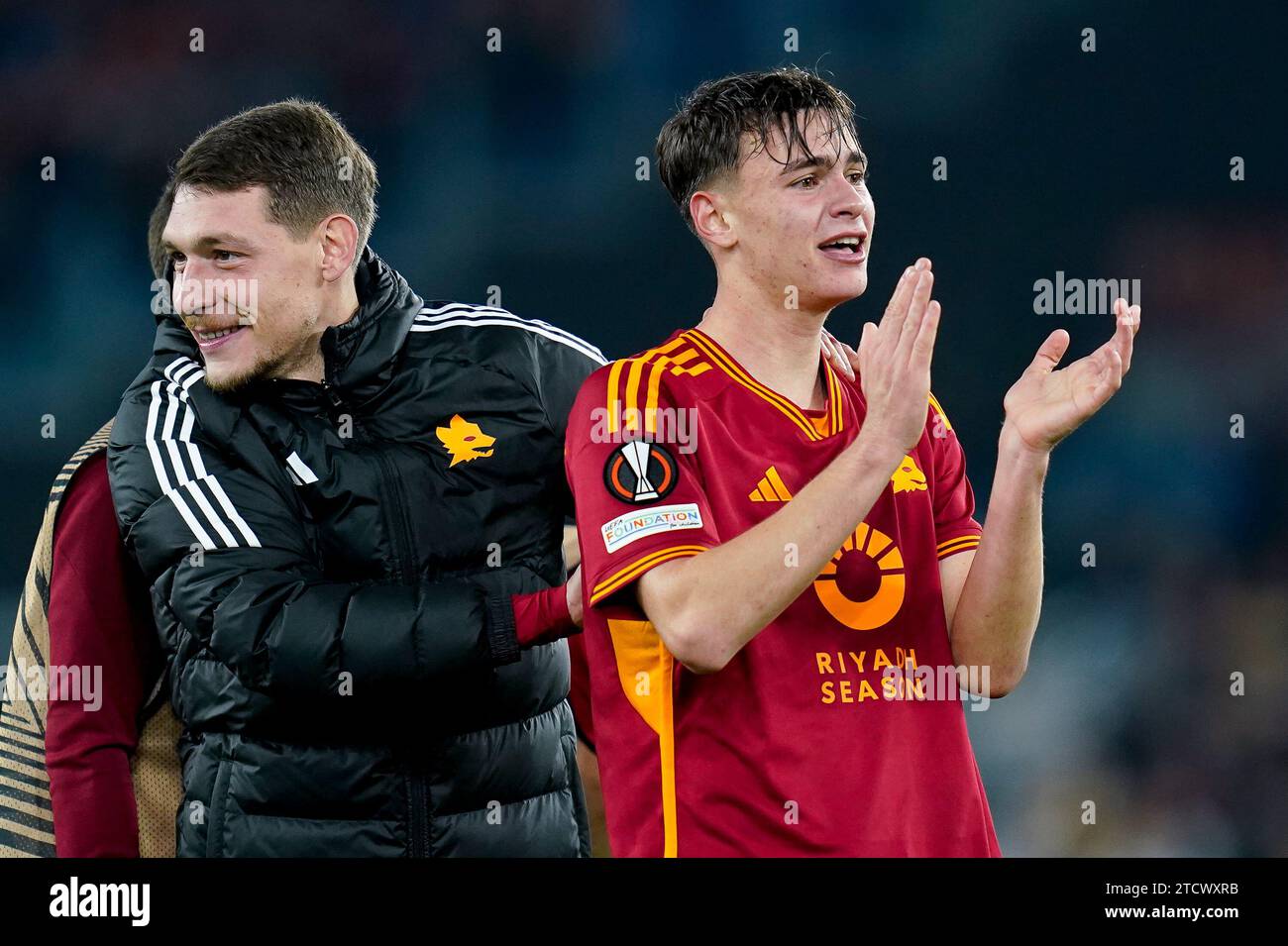 Rome, Italy. 14th Dec, 2023. Niccolo' Pisilli of AS Roma moves to ...