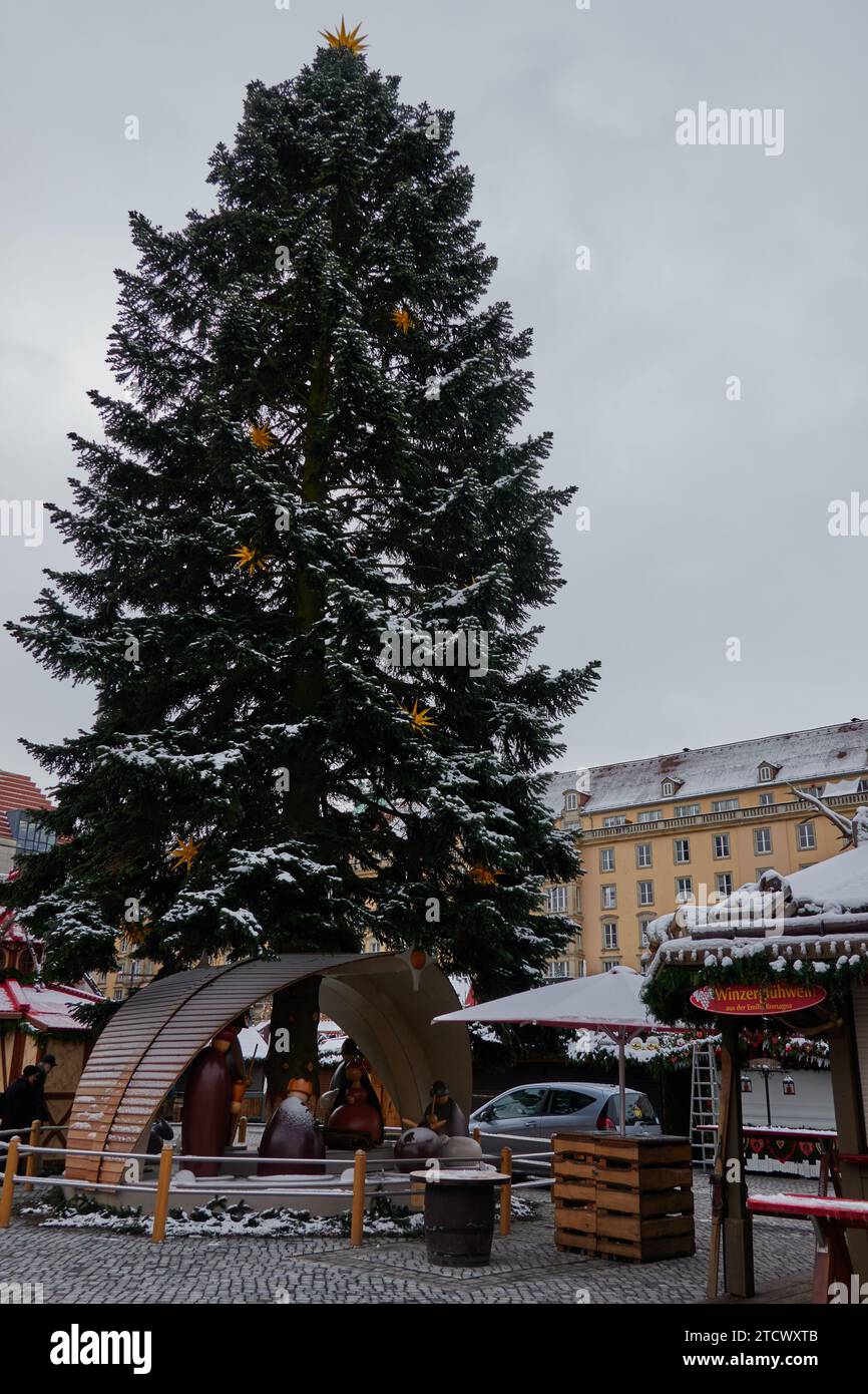 Dresden, Germany - November 29, 2023 - Dresden Germany Christmas market ...